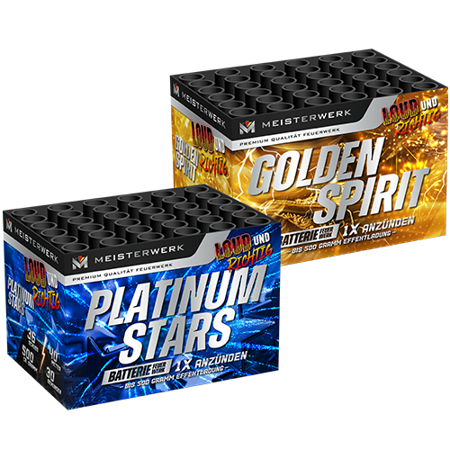Platinum Stars 500 + Golden Spirit 500 Mania - Vuurwerkcentrale